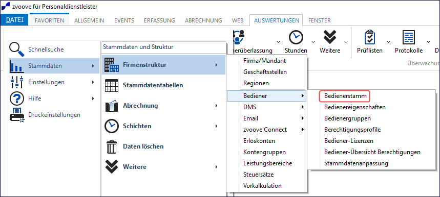 Wie hinterlege ich einen Bediener als Disponent?