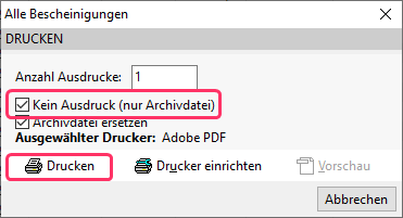 SV-Meldungen werden nicht in zvoove PDL unter „Dokumente“ angezeigt